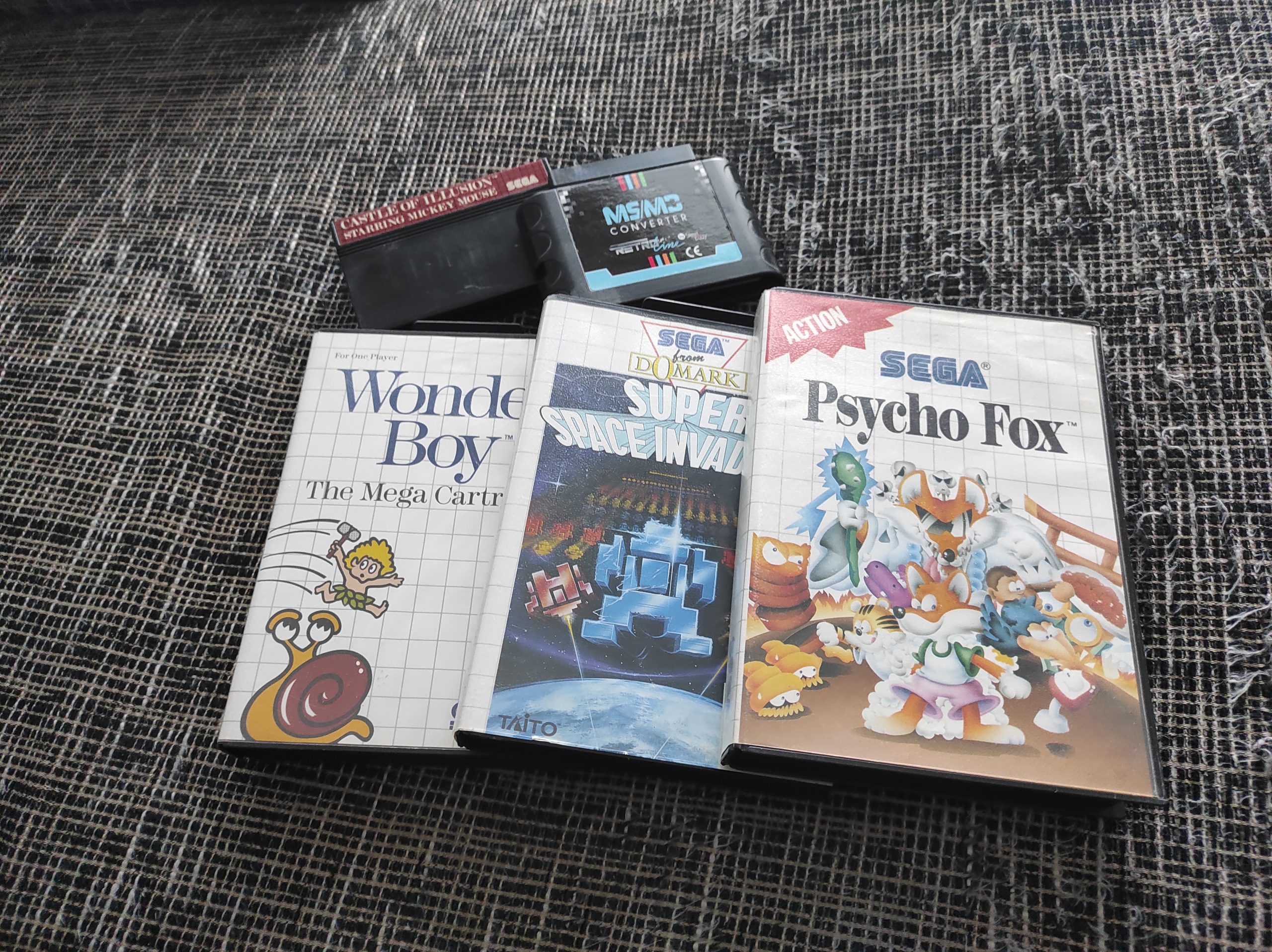 My Tiny Collection of Sega Master System Games | Intensive Gaming Diary