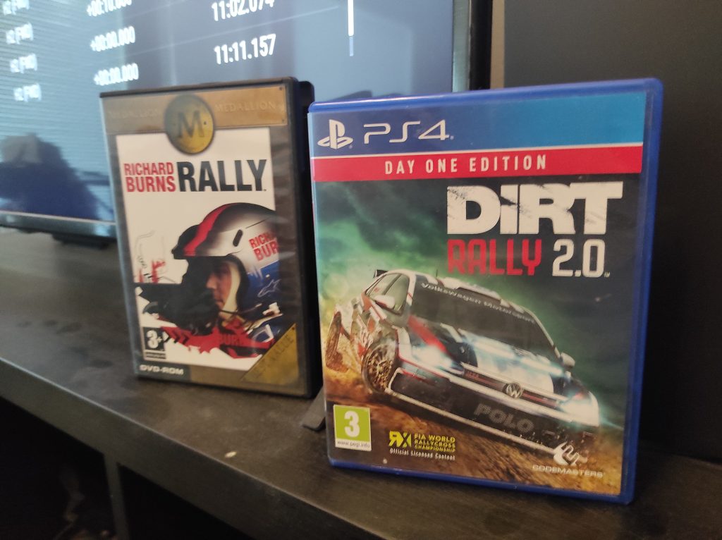Some Characteristics of a Realistic Rally Game - Intensive Gaming Diary